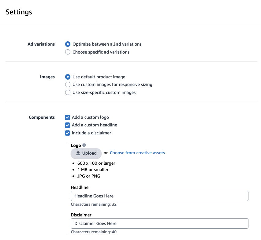 Uploading a Native REC Creative – Sharethrough